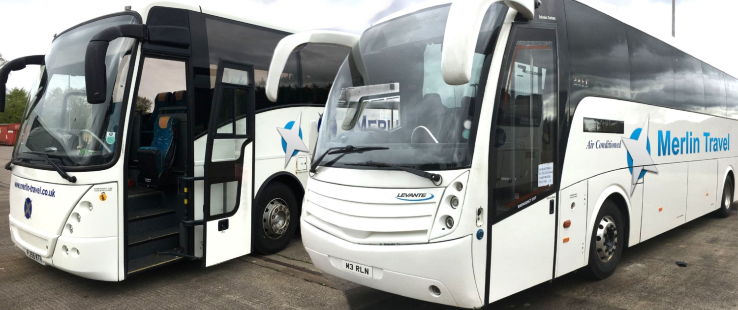 Dunfermline coach hire, Minibus hire, Dunfermline, Fife - Merlin Travel